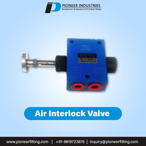 Air Interlock Valves manufacturer, supplier, and exporter in India