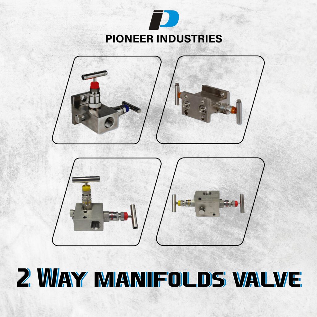 2-way Manifolds Valves manufacturer, supplier, and exporter in India