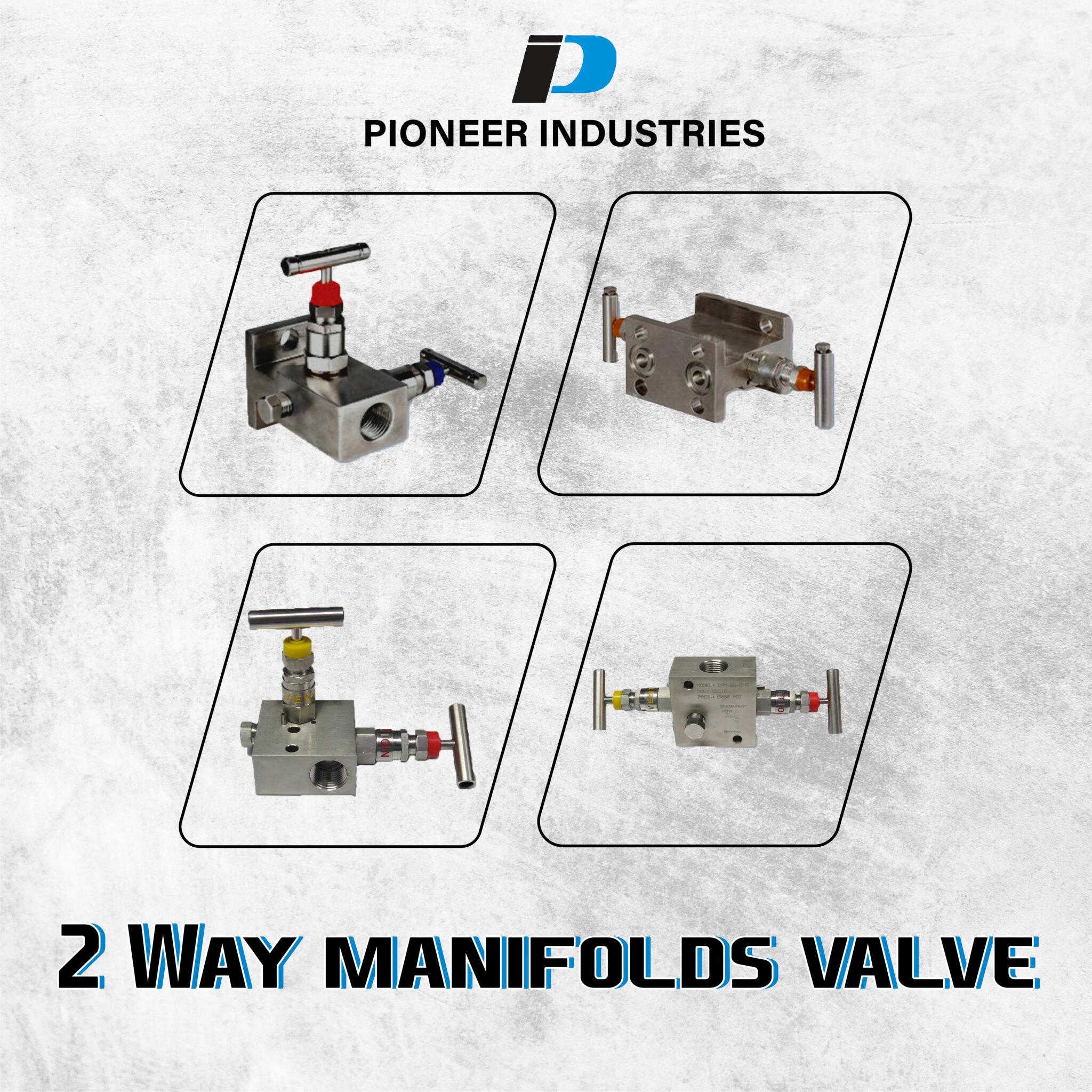 2-way Manifolds Valves manufacturer, supplier, and exporter in India